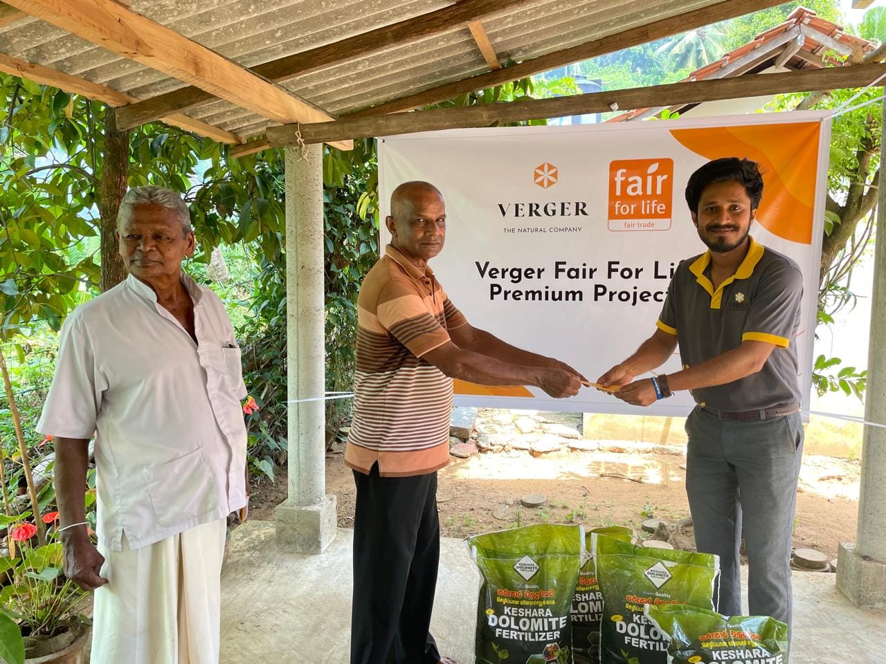 Fair for Life (FFL) Initiatives - Distribution of Dry Ration Vouchers and Organic Fertilizer to ...